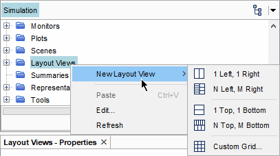 Creating and Modifying Layout Views