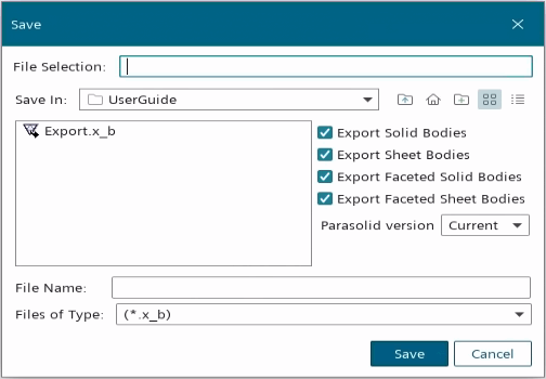 Exporting Geometry from 3D-CAD