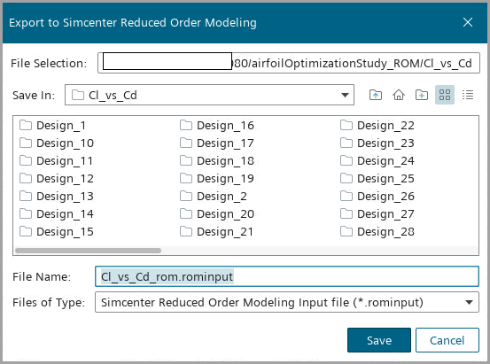 运行设计研究并将 2D 场数据导出至 Simcenter Reduced Order Modeling